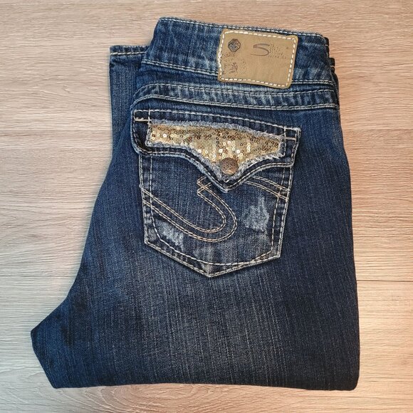 Silver Jeans | Jeans | Silver Jeans Suki Bootcut Mid Rise Sequins ...